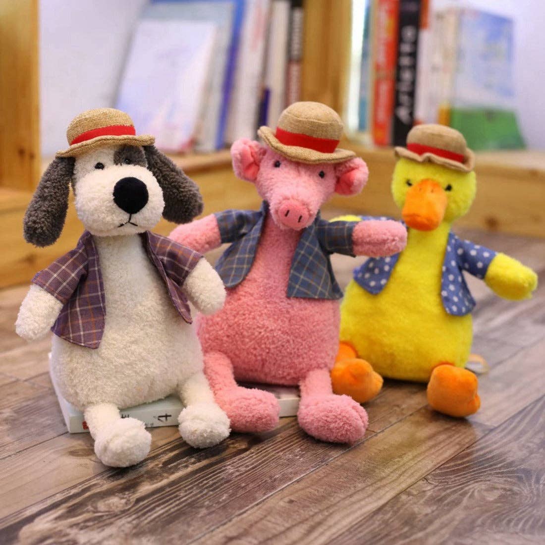 Funkyrel® Atzbranding Limited - Kawai - Cute Straw Hat Plush Toys